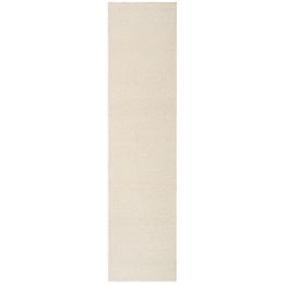 Läufer Theko "Janne, Berber Teppich, reine Wolle, meliert, handgearbeitet" Teppiche Gr. B/L: 70 cm x 300 cm, 20 mm, 1 St., beige (natur) handgetuftet, Wohnzimmer, Schlafzimmer, Flur, Teppich-Läufer, Brücke