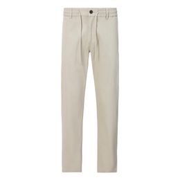 Chinohose BOSS Orange "Chino-Tapered-DS-1" Gr. 33, Länge 32, beige (light beige271) Herren Hosen mit Kordelzug