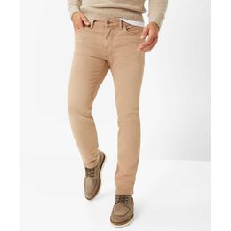 5-Pocket-Jeans Brax "Style CHUCK" Gr. 33, Länge 34, beige Herren Jeans