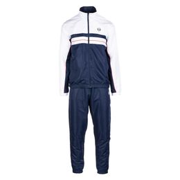 Trainingsanzug Sergio Tacchini "ZELMA Herren" Gr. M, blau (navy/white/adrenaline rush) Herren Sportanzüge Trainingsanzug Herren, Tracksuit, Retro, Outdoor, Jogging, Streetwear