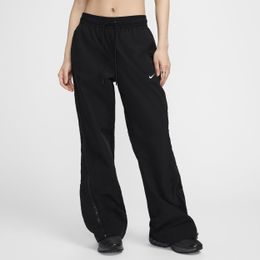 Nike Sportswear Collection Repel-Hose mit mittelhohem Bund und Reißverschluss (Damen) - Schwarz