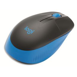 Logitech Funkmaus M190, 1000 dpi, 3 Tasten, blau
