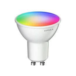 LUXULA LED-Lampe, Reflektorform, SMART, GU10, EEK: F, 5W, 387lm, RGBTW