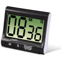 Xavax K&uuml;chentimer Countdown, schwarz