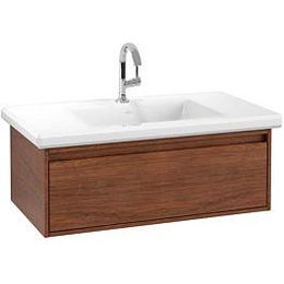 Villeroy & Boch Villeroy & Boch Antheus Waschtischunterschrank B06610PV, American Walnut, 92,5x34,8x50cm