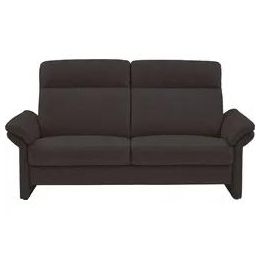 3-Sitzer Places of Style "Senise, Breite 202 cm" Sofas Gr. B/H/T: 202cm x 109cm x 96cm, Flachgewebe, grau (dunkelgrau) mit Armverstellung, Federkern