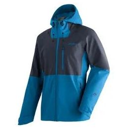 Funktionsjacke Maier Sports "Metor Move M" Gr. 52, blau Herren Jacken Outdoorjacke, wasserdicht, RV-Taschen, Kapuze