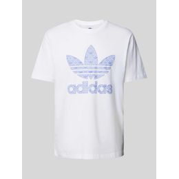 adidas originals T-Shirt mit Label-Print