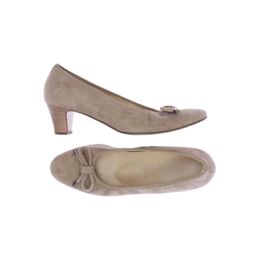 Hassia Damen Pumps, beige, Gr. 7.5