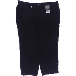 Ulla Popken Damen Stoffhose, schwarz, Gr. 48