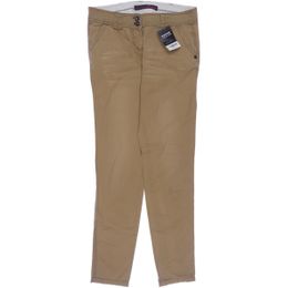 Tom Tailor Denim Damen Stoffhose, beige, Gr. 26