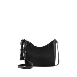 Tom Tailor Damen Pira Beuteltasche, schwarz, Uni, Gr. ONESIZE