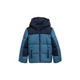 Tom Tailor Jungen Colorblock Puffer Jacke, grün, Colour Blocking, Gr. 116/122