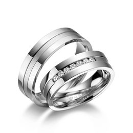 Trauring MARRYA "MARRYA Edelstahl Ringe Trauringe Eheringe Partnerringe" Fingerringe Gr. 48, Edelstahl, silberfarben (damen ring, silber) Damen