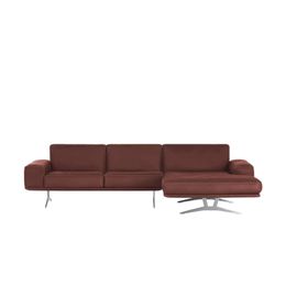 Koinor Ecksofa Hiero ¦ rot ¦ Maße (cm): B: 298 H: 80 T: 154