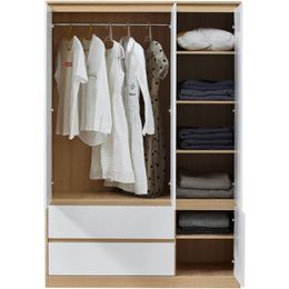 Kleiderschrank Bastheim 176x120x52 cm 6 Fächer [en.casa]