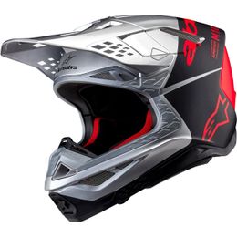 Alpinestars Supertech S-M10 Flood, Motocrosshelm