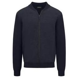 Strickjacke Fynch-Hatton Gr. XL, blau (navy) Herren Strickjacken mit Reißverschluss