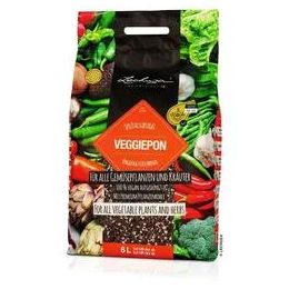 Lechuza Substrat Veggiepon 6L Gemüse Vegan torffrei