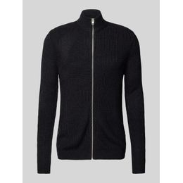 Jack & Jones Cardigan mit Stehkragen Modell 'LEWIS'