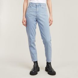 G-Star Raw Janeh Ultra High Mom Ankle Jeans - Hellblau - Damen