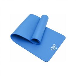 Premium NBR Sportmatte, rutschfeste Gymnastikmatte, Yogamatte Stretching Pilates Blau