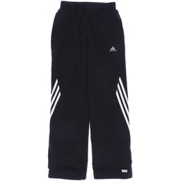 Adidas Herren Stoffhose, schwarz, Gr. 152