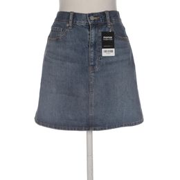 Uniqlo Damen Rock, blau, Gr. 24