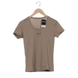 Jack Wolfskin Damen T-Shirt, braun, Gr. 34