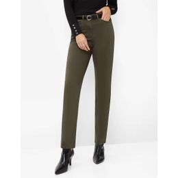 Raphaela by Brax Damen Hose Style PATTI STRAIGHT, Oliv, Gr. 36