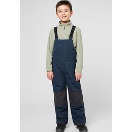 Schneehose Jack Wolfskin "ACTAMIC 2L INS BIB K" Gr. 116, Normalgrößen, blau (night-blue) Kinder Hosen