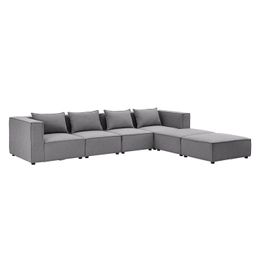 Juskys Modulares Sofa Domas XXL - Wohnlandschaft