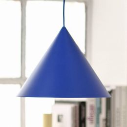 Frandsen Benjamin Pendelleuchte Ø 30 cm blau matt