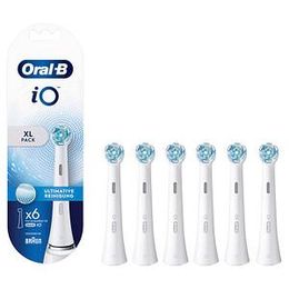 6 Oral-B iO Ultimative Reinigung Zahnbürstenaufsätze