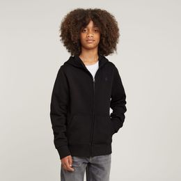 G-Star Raw Hoodie Jacke Zipp - Schwarz - jungen