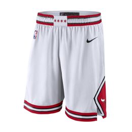 Chicago Bulls Association Edition Nike NBA Swingman Shorts für Herren - Weiß