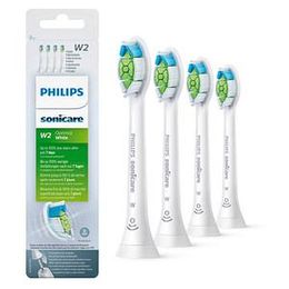 4 Philips HX6064/10 W Optimal White Zahnbürstenaufsätze