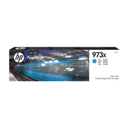 Original HP PageWide Managed P 55250 dw (F6T81AE / 973X) Druckerpatrone Cyan