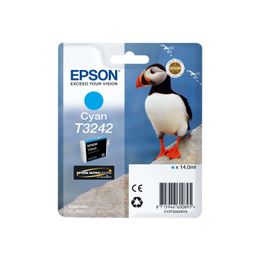 Original Epson C13T32424010 / T3242 Druckerpatrone Cyan