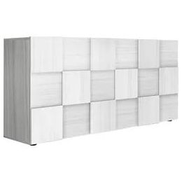 Sideboard Inosign "Dama Sideboard" Sideboards Gr. B/H/T: 181 cm x 84 cm x 42 cm, grau (eucalipto)