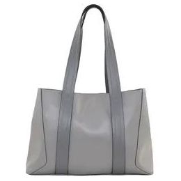 Tom Tailor Damen Manola Shopper, grau, Uni, Gr. ONESIZE