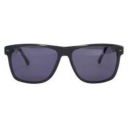 Tom Tailor Herren Rechteckige Sonnenbrille, grau, Uni, Gr. ONESIZE