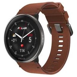 Smartwatch Polar "IGNITE 3 TITANIUM" Smartwatches braun