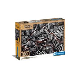 Clementoni Jigsaw Puzzle National Geographics - Zebra 1000 pcs. Boden