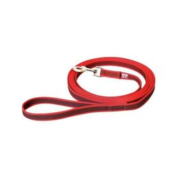 Julius K9 Julius-K9 C&G - Super-grip leash red/grey 20mm/5.0m with handle