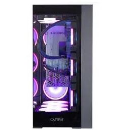 Captiva Gaming-PC "Highend Gaming R83-549" Computer Gr. Microsoft Windows 11 Home (64 Bit), 32 GB RAM 1000 GB SSD, schwarz