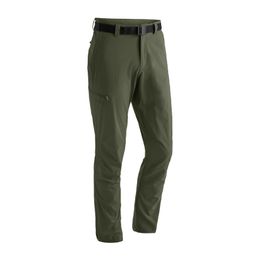 Funktionshose Maier Sports "Torid slim" Gr. 23, Kurzgrößen, grün (moosgrün) Herren Hosen Wanderhose, atmungsaktive Outdoor-Hose, 4 Taschen, Slim Fit