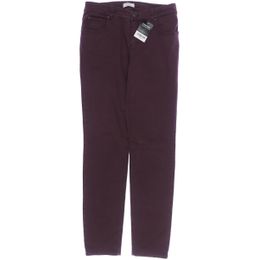 Oui Damen Jeans, bordeaux, Gr. 38