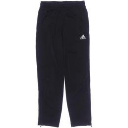 Adidas Herren Stoffhose, schwarz, Gr. 140