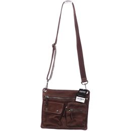 Fossil Damen Handtasche, braun, Gr.